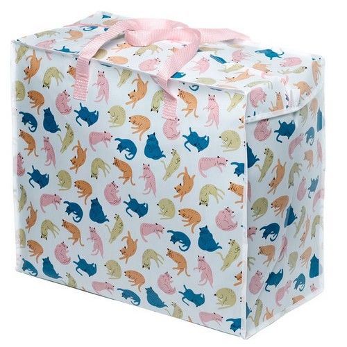 Panier à Linge ou Sac de Rangement Cat's Life - Chat - Toutenchat